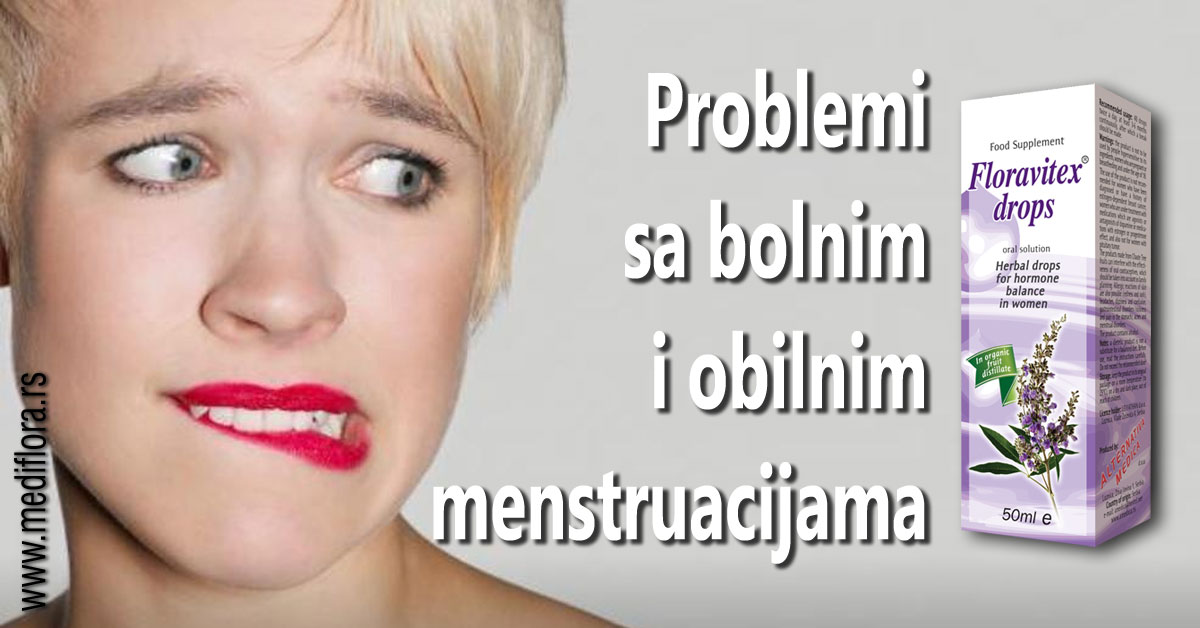 Problemi sa bolnim i obilnim menstruacijama - Mediflora