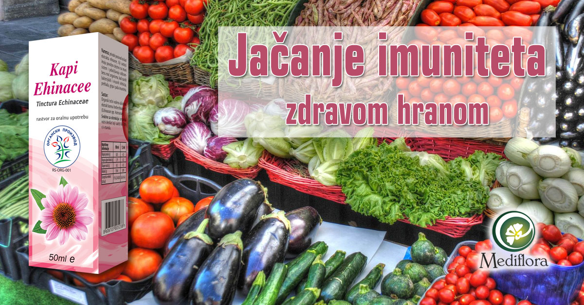 Jačanje imuniteta zdravom hranom - Mediflora