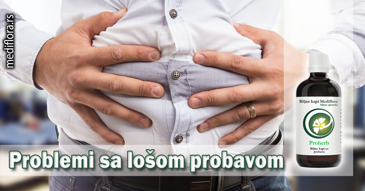 Problemi sa lošom probavom - Mediflora