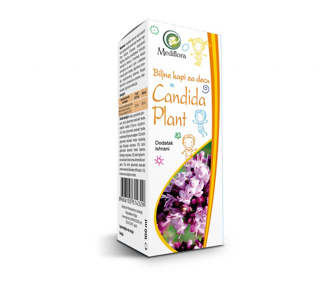 CandidaPlant biljne kapi za decu - Mediflora