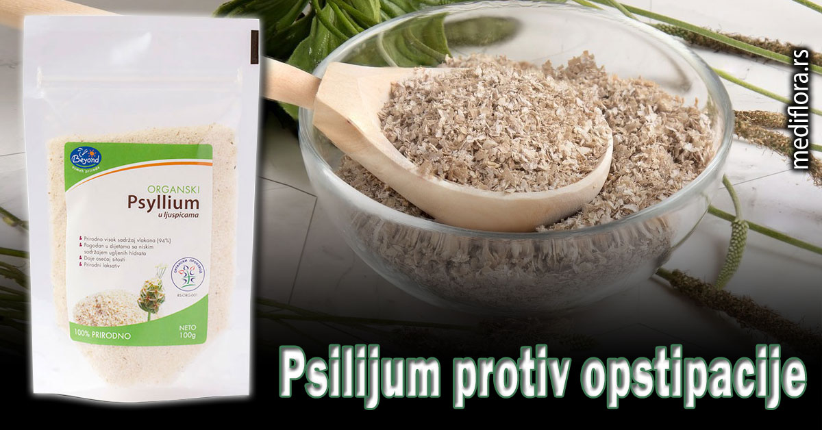 Psilijum protiv opstipacije - Mediflora