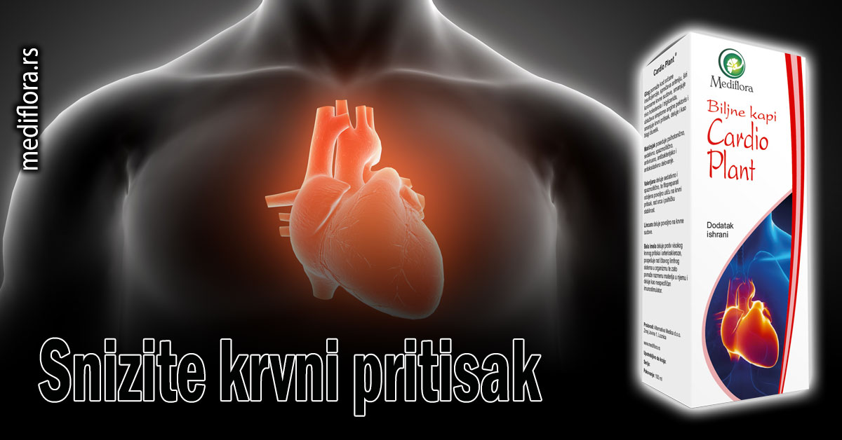Snizite krvni pritisak - Mediflora