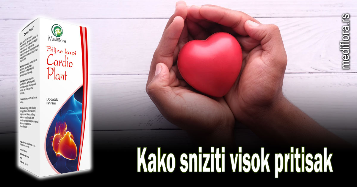 Kako sniziti visok pritisak - Mediflora