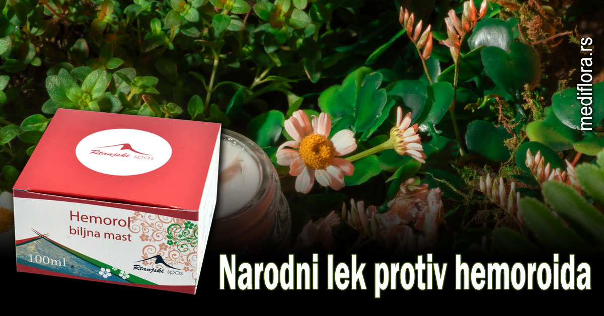Narodni lek protiv hemoroida - Mediflora