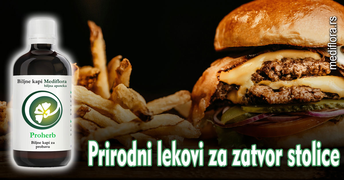 Prirodni lekovi za zatvor stolice - Mediflora