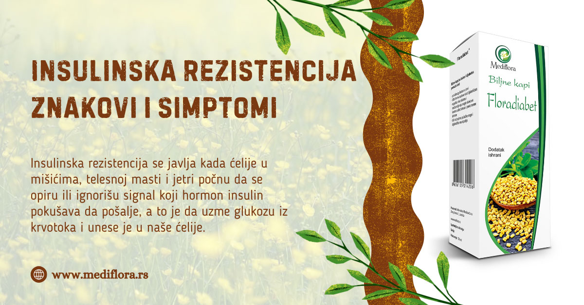 Insulinska rezistencija - Znakovi i simptomi - Mediflora
